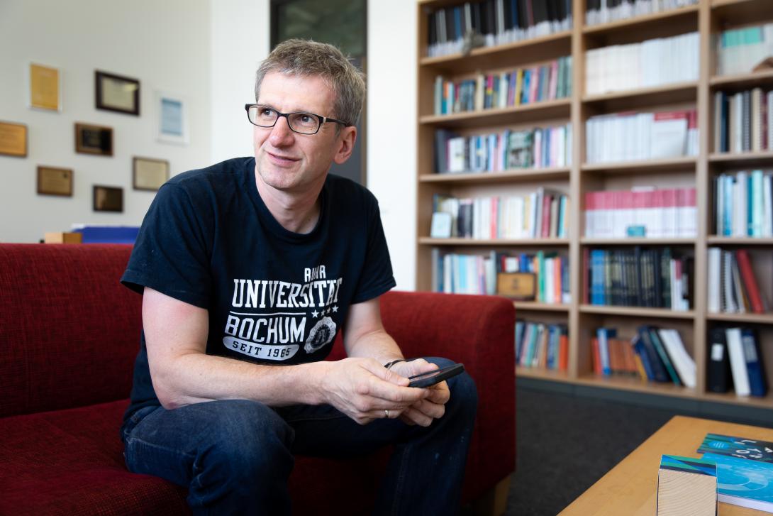 Ein Tag mit Christof Paar | Newsportal - Ruhr-Universität Bochum